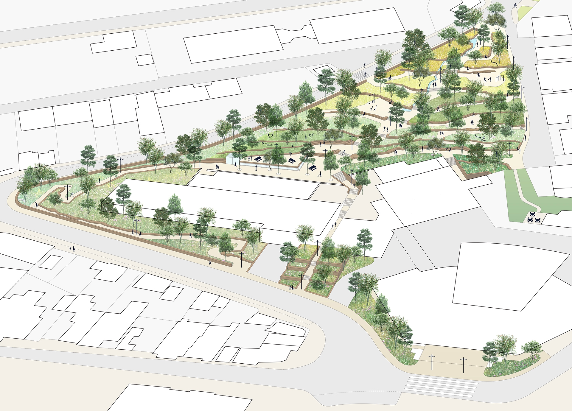 Triangle Park | MTD Landschapsarchitecten